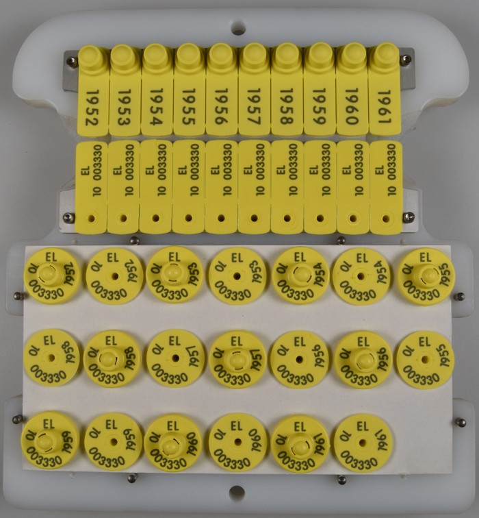 Laser marking of animal ear tags - Medicom